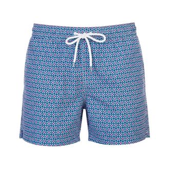 Fedeli Homme, Maillots de bain, Bleu, Taille: XL Madeira Swim Trunks