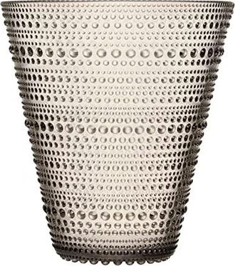 iittala 1051614 Kastehelmi Vase 154mm, Leinen, Glas