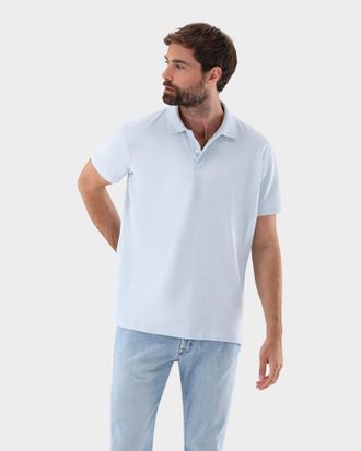 van Laack Poloshirt aus Piqu&eacute;