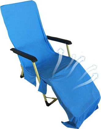 Generic Handtuch für Strandstuhl - Mikrofaser-Handtücher für Liegestühle | tragbare Abdeckung für Gartenliege im Freien, für Garten, Hotel, Terrasse, Pool, Pi