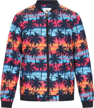 Mymo Jacke M&auml;nner rot mehrfarbig