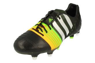 adidas Nitrocharge 1.0 Sg Herren Fu&szlig;ball schuhe Schwarz Turnschuhe