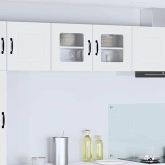vidaXL vidaXL Armoire de cuisine avec stockage Kalmar Blanc 80 x 31 x 40 cm