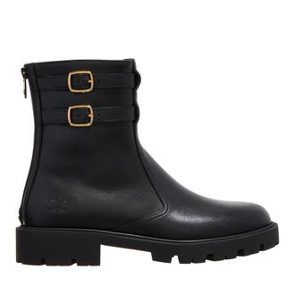 Celine Stiefeletten - Double Buckle Boots - Gr. 41 (EU) - in Schwarz - für Damen
