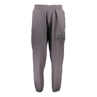Calvin Klein Sportliche Graue Herrenhose mit Elastik - - Trousers - Herren - Grau - L