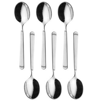 Gehring SOLINGEN| Gehring Espressol&ouml;ffel 6 teiliges Set, Moccal&ouml;ffel, Teel&ouml;ffel aus Edelstahl 18/10 | Made in Germany, Set f&uuml;r 6 Personen