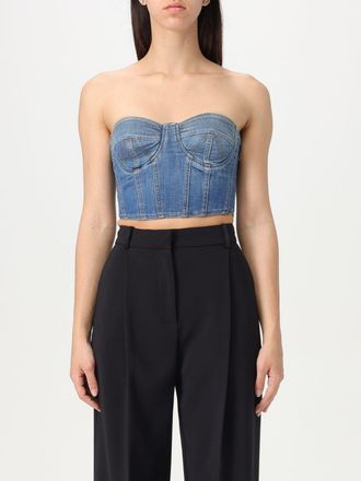 Elisabetta Franchi Top ELISABETTA FRANCHI Femme couleur Denim