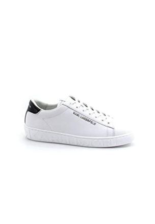 Karl Lagerfeld KUPSOLE III Chaussures en cuir pour homme, blanc, 43 EU