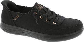 Skechers Damen Hands Free Slip Bobs Skip B Cute Sweet Sneaker, Schwarz/Schwarz, 36 EU Weit