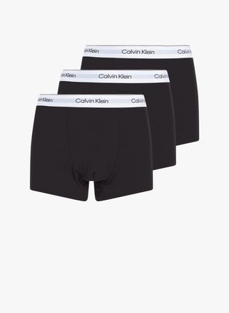 Calvin Klein Lot de 3 boxers en coton m&eacute;lang&eacute;