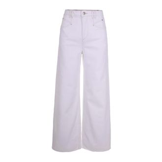 Isabel Marant Wide Hosen - - Trousers - Damen - Wei&szlig; - XS