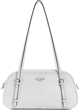 Guess Cerelia Shoulder Satchel Bag White