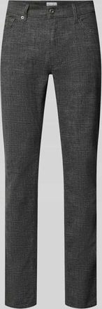 Brax Schmale Hose mit B&uuml;gelfalte