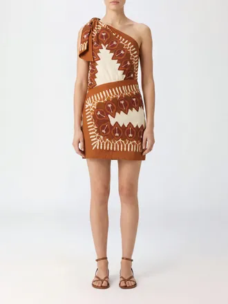 Johanna Ortiz Robe Femme couleur &eacute;cru