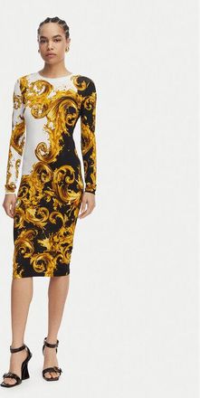 Versace Jeans Couture Kleid f&uuml;r den Alltag 80HAO9P0 JS547 Schwarz Slim Fit