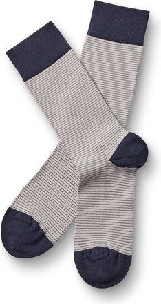 CHARLES TYRWHITT Socken mit Streifen - Grau