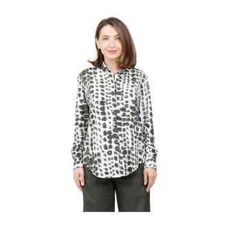 Caliban Camicia con fantasia in tessuto no iron - - Blouses & Shirts - Damen - Mehrfarbig - XL
