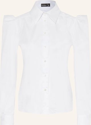 van Laack Van Laack Hemdbluse Vl-Livia-Xx Mit Abnehmbarer Schluppe weiss