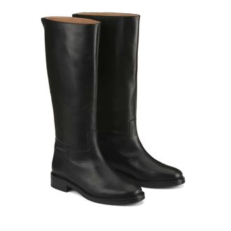 La Redoute Collections Bottes Cavalières En Cuir Signature Clothilde