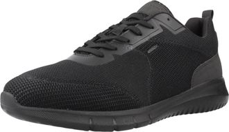 Geox Homme, Chaussures, Noir, Taille: 43 EU Monreale Baskets