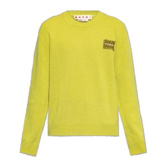 Marni Cashmere-Pullover - - Knitwear - Herren - Gelb - XL
