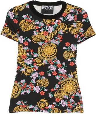 Versace Jeans Couture Damen, Oberteile, Schwarzk, XSGr&ouml;&szlig;e