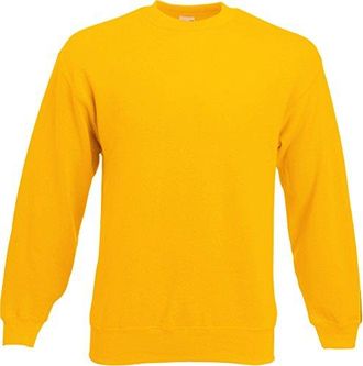 Fruit Of The Loom Sweat-shirt pour homme à épaules tombantes, tournesol, M