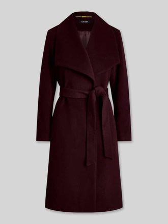 Lauren Ralph Lauren Mantel aus Wolle mit Bindeg&uuml;rtel