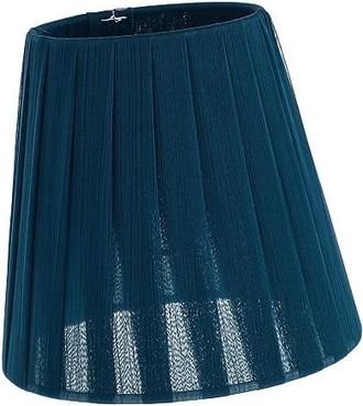 OSALADI Abat-Jour &agrave; Pince en Tissu Coquille - Remplacement pour Lustre, Lampadaire et Applique Murale