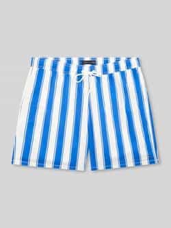 Tommy Hilfiger Regular Fit Badeshorts mit Allover-Muster