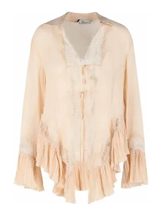 Blumarine Chemise - Cr&egrave;me
