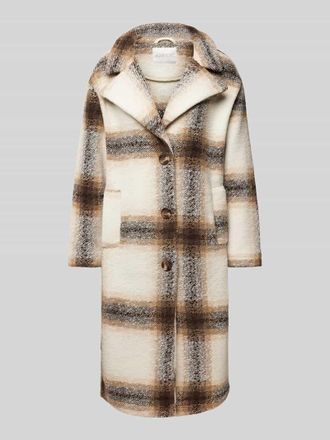 Apricot Mantel mit Reverskragen