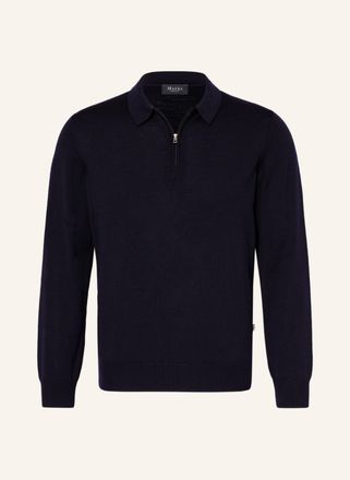 Maerz Maerz Muenchen Pullover Aus Merinowolle blau