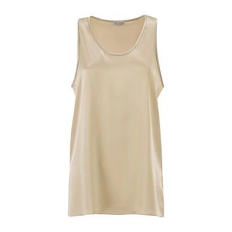 Brunello Cucinelli Damen, Oberteile, Beige, MGr&ouml;&szlig;e