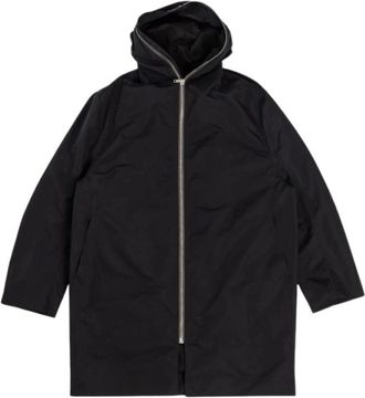 Rick Owens Homme, Manteaux, Noir, Taille: S Gimp Mac