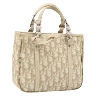 Dior Pre-owned PVC Trotter Handtasche - - Pre-owned - Damen - Beige - ONE SIZE