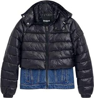 Desigual PADDED_MICH, 2000 BLACK, L