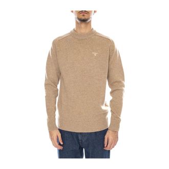 Barbour Grangetown Rundhals-Strick - - Knitwear - Herren - Beige - XL