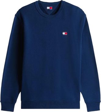 Tommy Jeans Homme, Sweatshirts et sweats &agrave; capuche, Bleu, Taille: 4XL maglieria e felpe Cotone