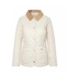 Barbour Femme, Vestes, Blanc, Taille: 36 FR Annandale Quilted Jacket