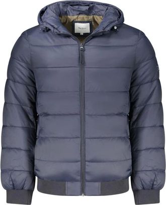 Pepe Jeans London Homme, Vestes, Bleu, Taille: S Polyamide Jacket