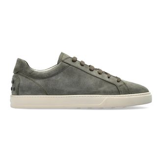 Tod's Wildleder-Sneakers - - Shoes - Herren - Gr&uuml;n - 43 1/2 EU