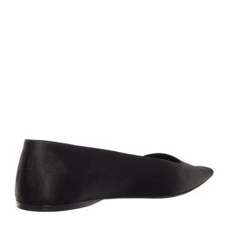 Saint Laurent Loafer - Poppy Ballet Flat - Gr. 36 (EU) - in Schwarz - f&uuml;r Damen