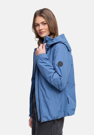 Marikoo Outdoorjacke Yoshikoo Sportliche Funktionsjacke mit Kapuze und hochschlie&szlig;endem Kragen