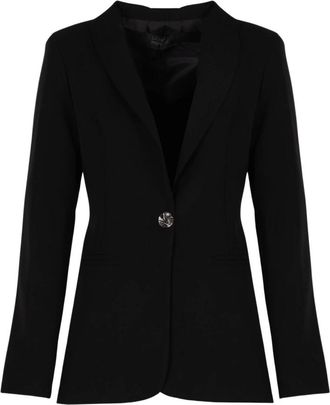 La Haine Inside Us Ma&szlig;geschneiderter Blazer - - Jackets - Damen - Schwarzk - M