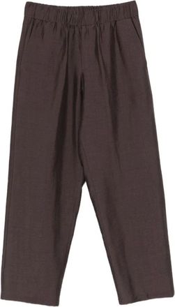 Costumein Homme, Pantalons, Brun, Taille: S Wide Pantalons