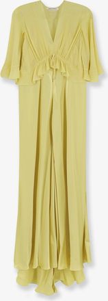 Alberta Ferretti Satin long dress - ALBERTA FERRETTI - gender_Woman