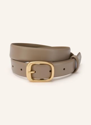 Calvin Klein Lederg&uuml;rtel beige