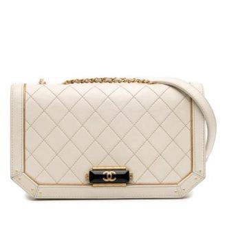 Chanel Pre-owned Flap - - Pre-owned - Damen - Beige - ONE SIZE