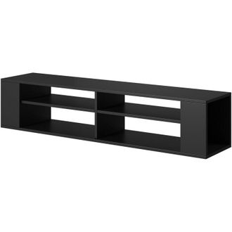 Selsey Selsey - weri - Meuble tv - 140 cm - noir - style moderne